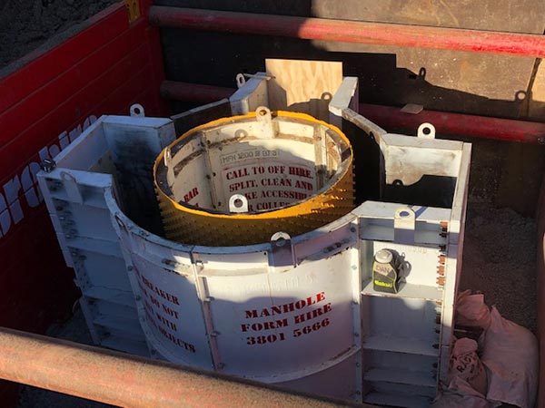 View our range of manhole form hire products | Manhole Form Hire