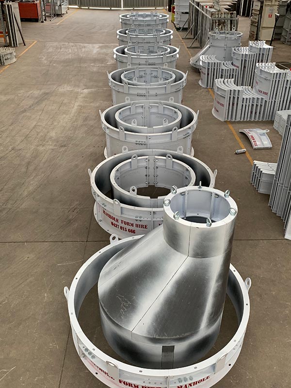 View our range of manhole form hire products | Manhole Form Hire