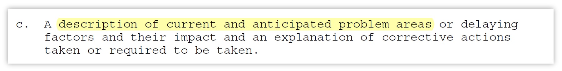 USACE Schedule Narratives | CPM Schedule Solutions | Construction ...