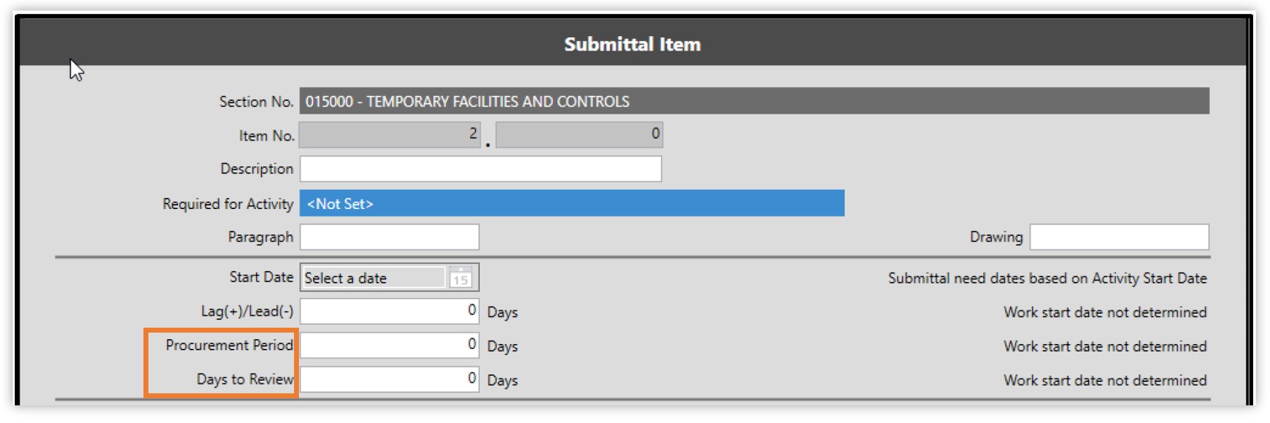 Schedule Linking to RMS Submittal Register | CPM Schedule Solutions ...