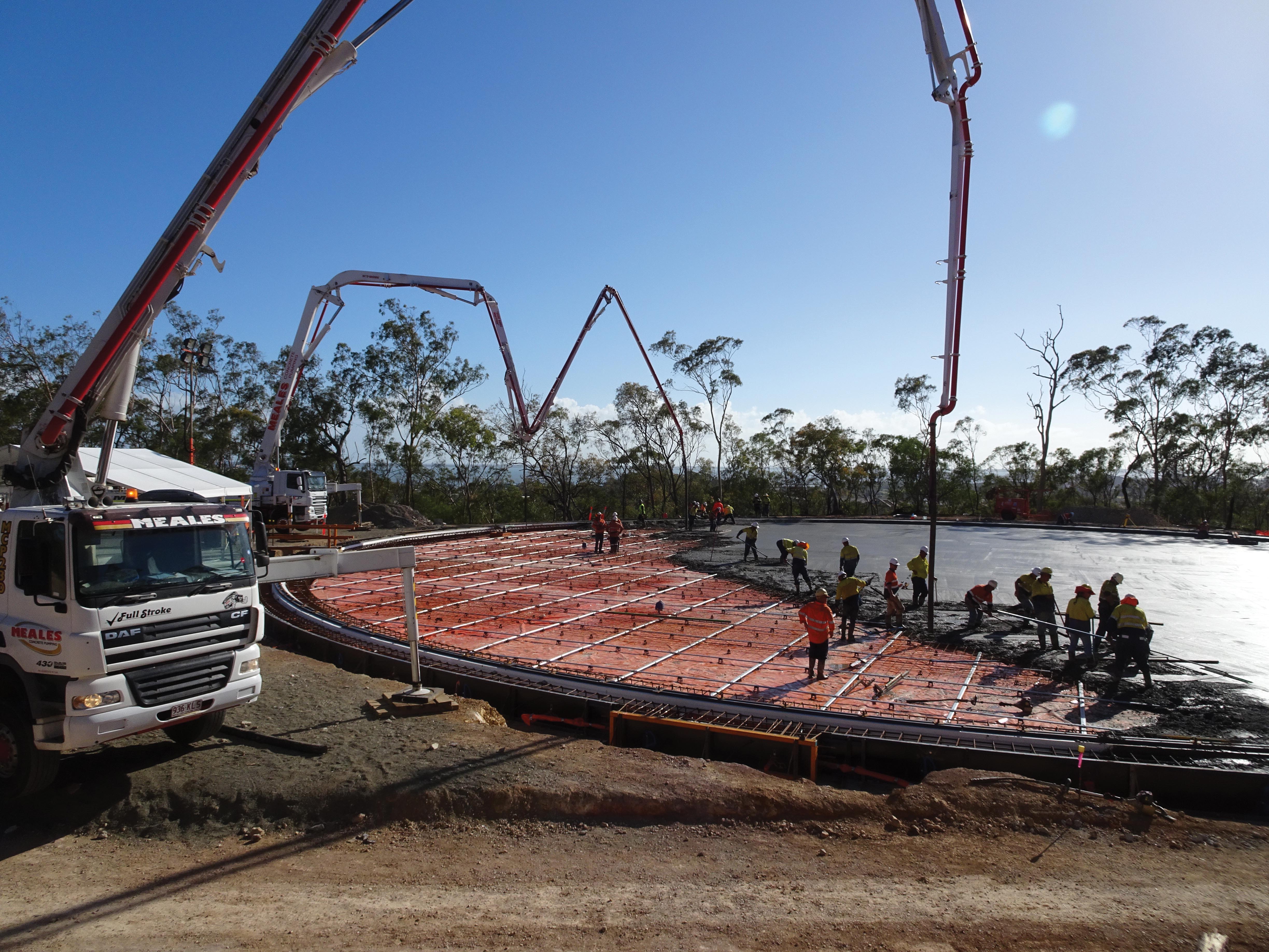 Specialist Concrete Pumping Contractor | Australia Wide | Meales ...